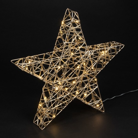 Star LED Tabletop Battery Operated 40cm