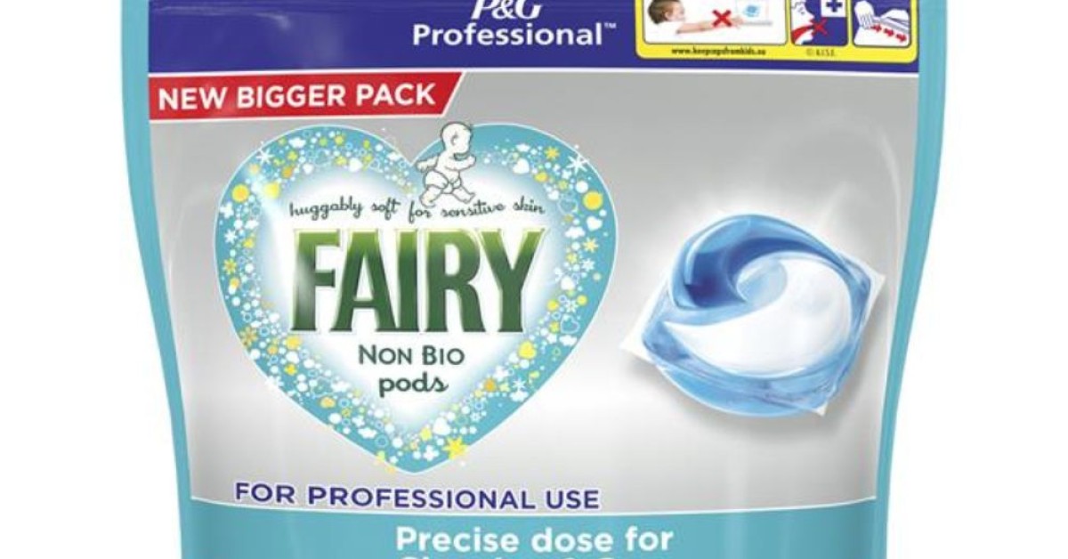 P&G Professional Fairy Non Bio Washing Pods 2 x 50 Pack