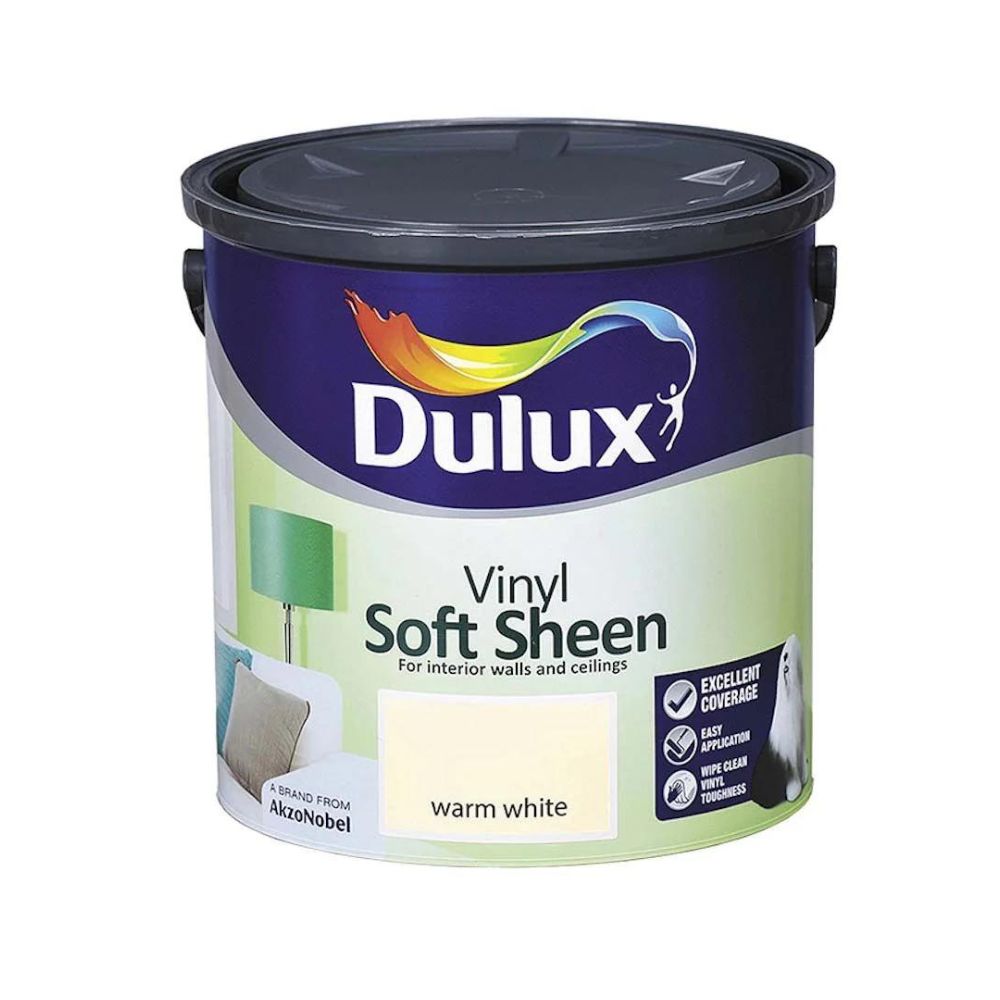 Vinyl Soft Sheen Warm White 2.5L