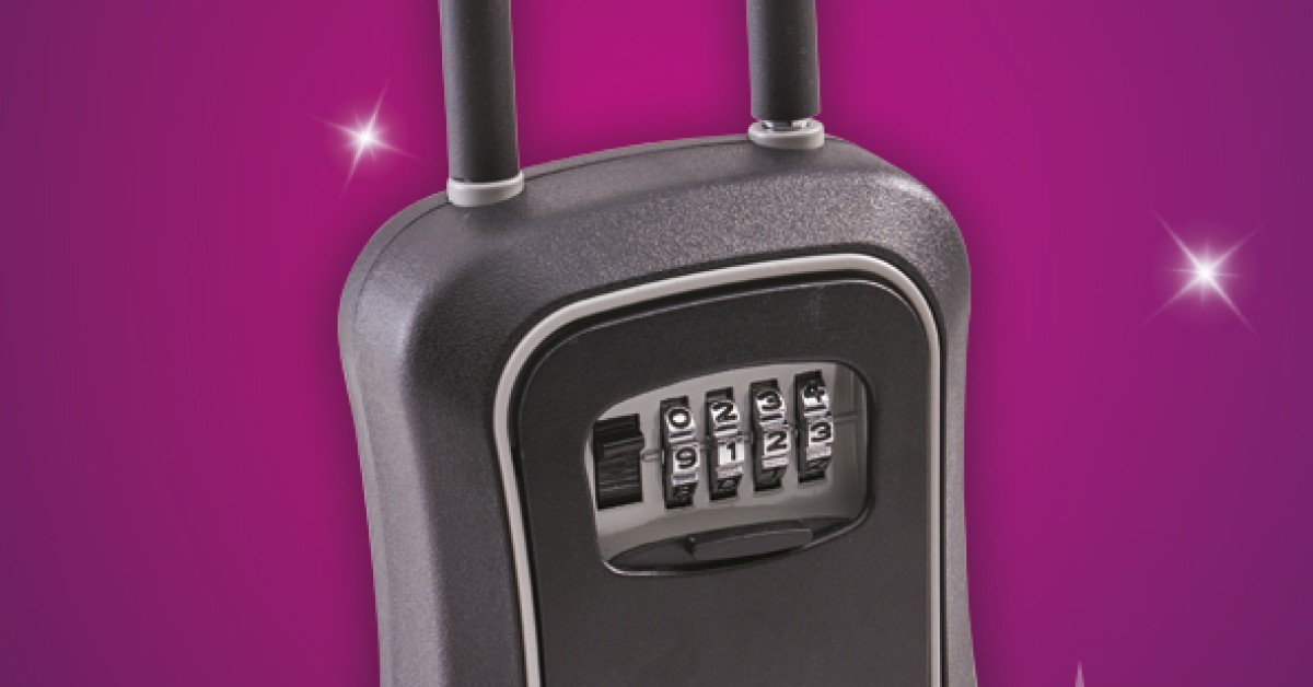 Scan Dual Fixing Key Safe