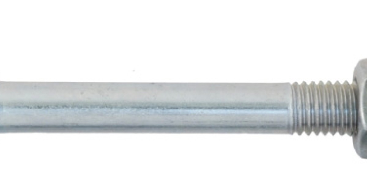 M12 X 200 CSH BOLT & NUTS ZINC PLATED