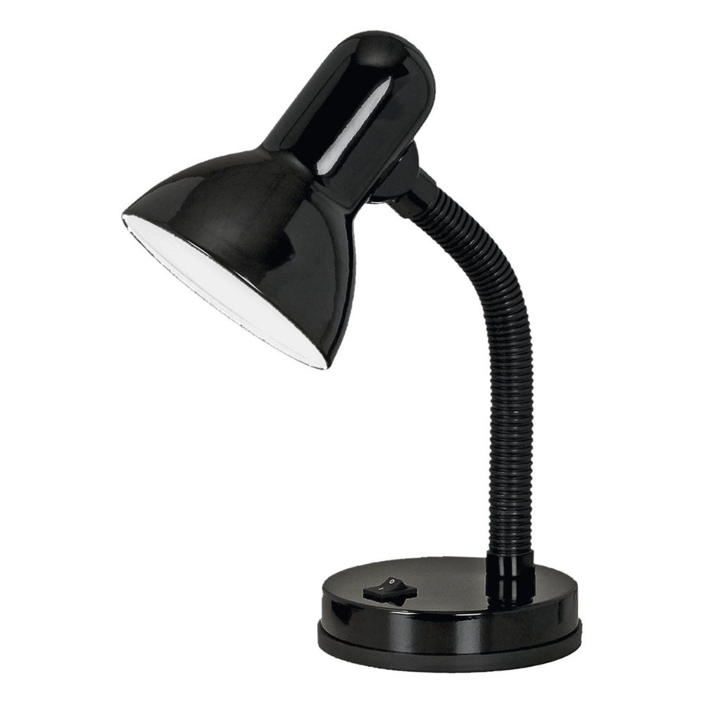 Basic Single Light Table Lamp | Black