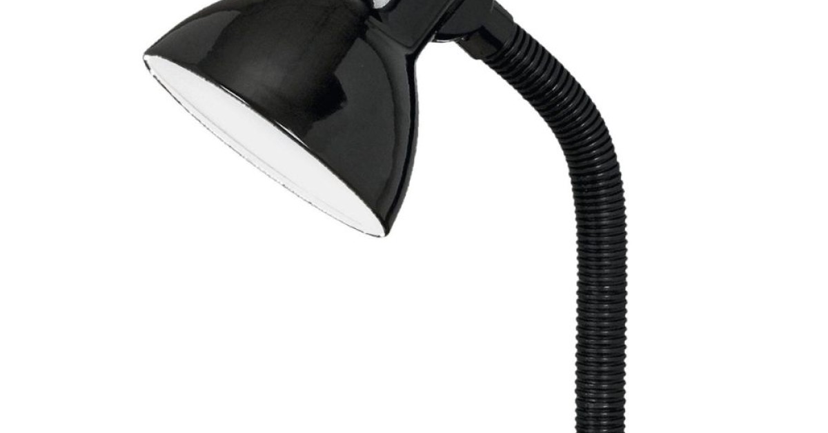 Basic Single Light Table Lamp | Black