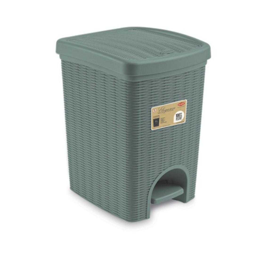 Elegance Dustbin 20L - Forest Green