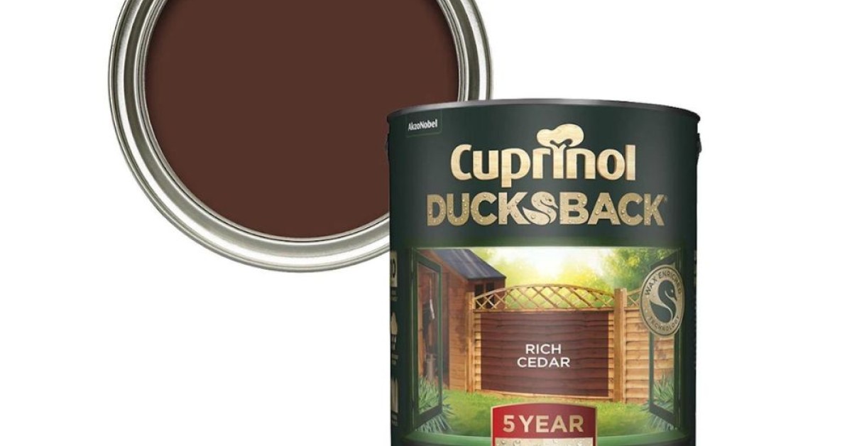 Cuprinol Ducksback Rich Cedar 5L